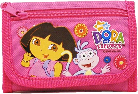 Amazon.com: Dora The Explorer Tri-fold Wallet - Hot Pink : Clothing ...