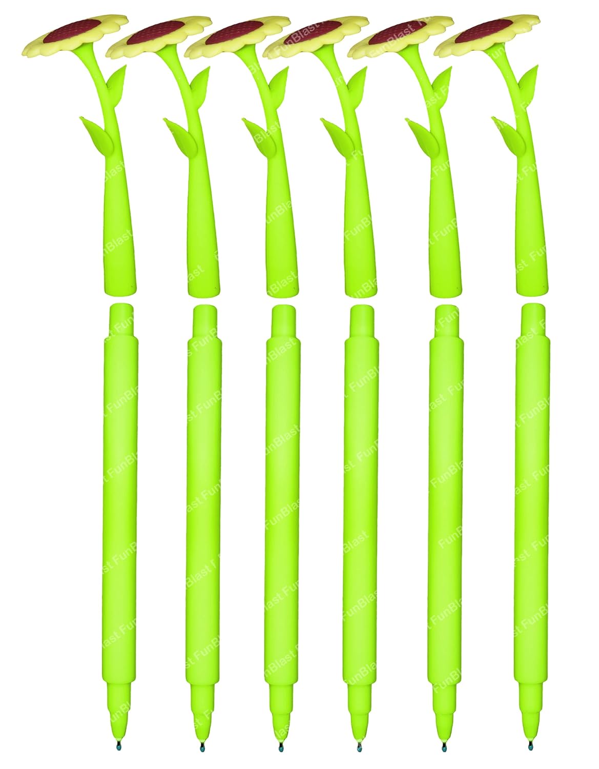 FunBlast Sun Flower Shake Gel Pen - Silicone Gel Pen for Smooth Writing ...