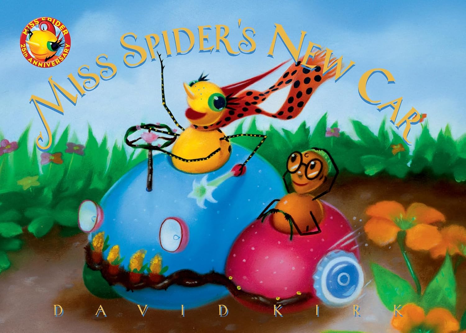 Miss Spider's New Car: Kirk, David: 9780935112351: Amazon.com: Books