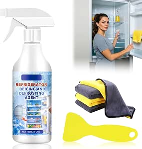Freezer Defrosting Spray, Defrosting Spray for Fridge Freezer, Powerful ...