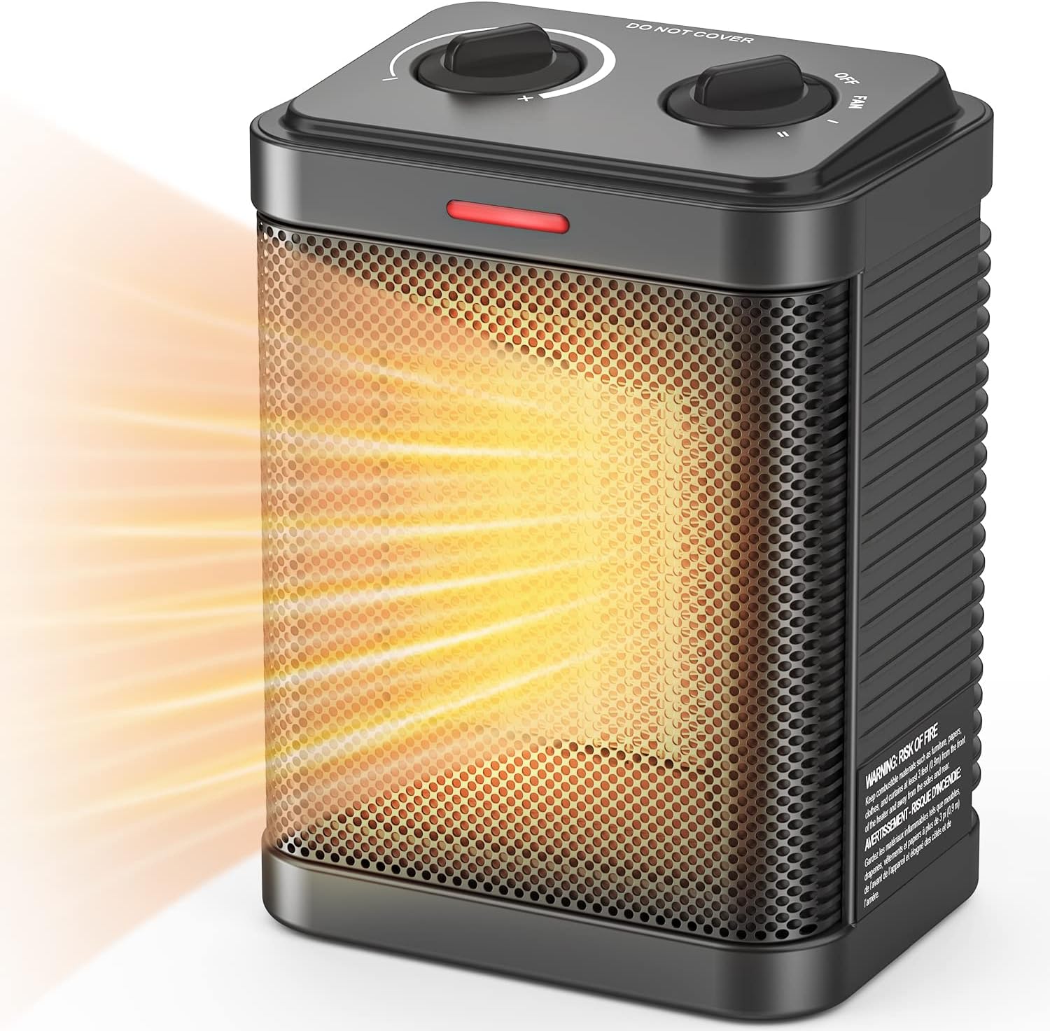 Amazon.com: Plug In Heater,500W Fast Heating Mini Heater With Overheat ...