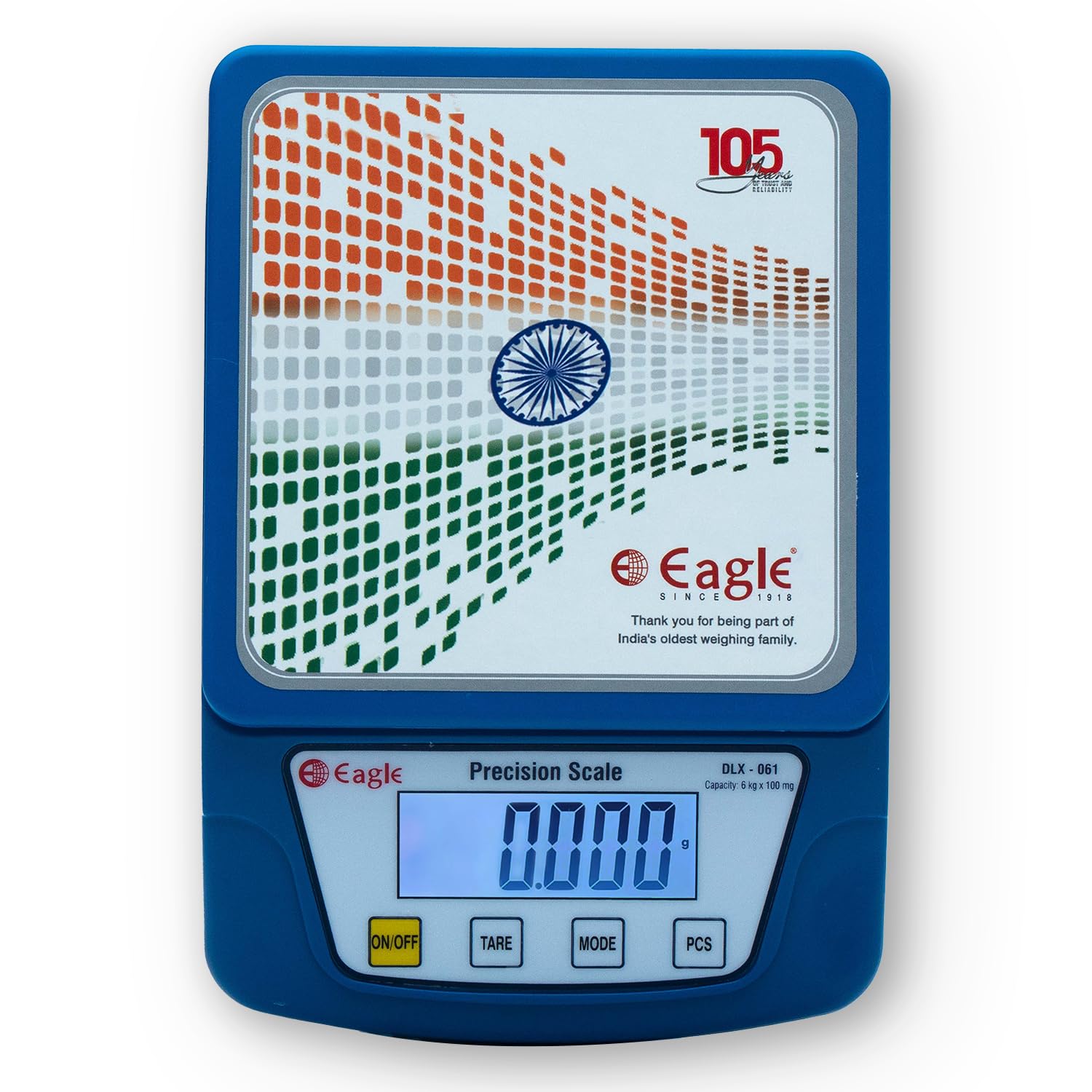 Eagle Digital Kitchen Weighing Scale with 6 kg Capacity, Tare, Counting ...