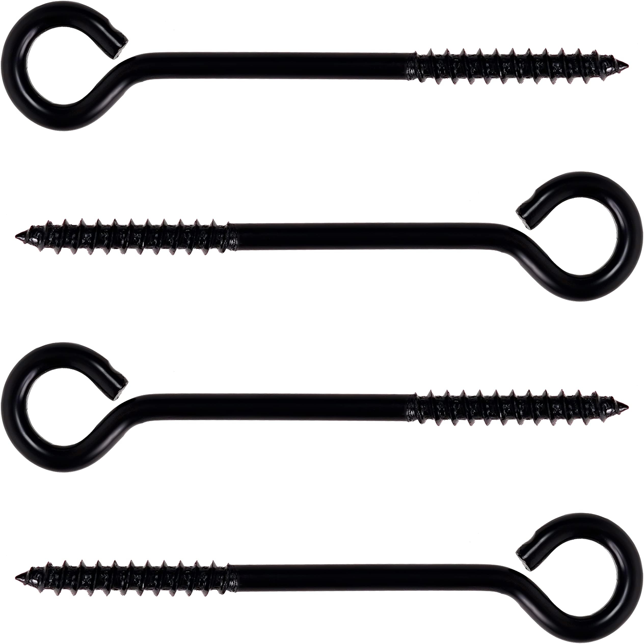 5 Inch Eye Bolts Screw in Hooks & 3.1 Inch Snap Hooks, Eye Hooks Screw ...