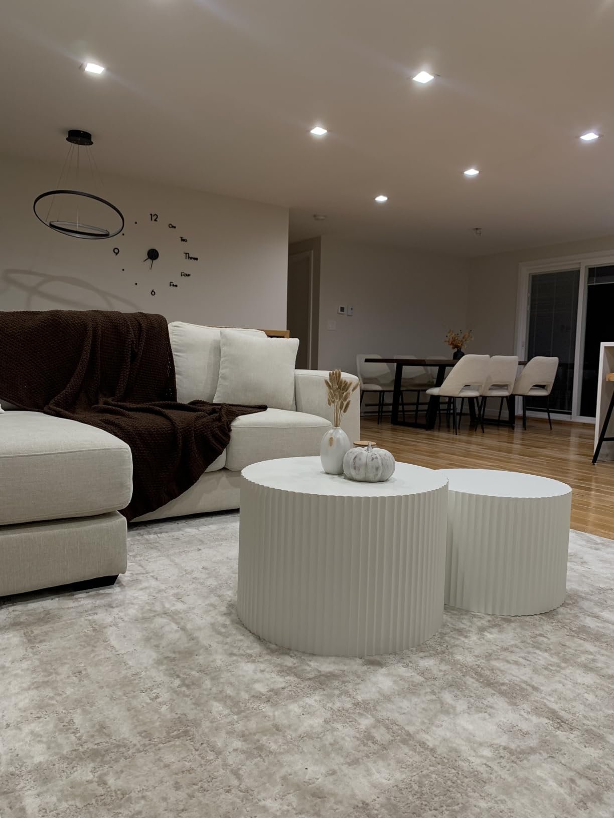 $15/mo - Finance WILLIAMSPACE Nesting Coffee Table Set of 2, Matte ...