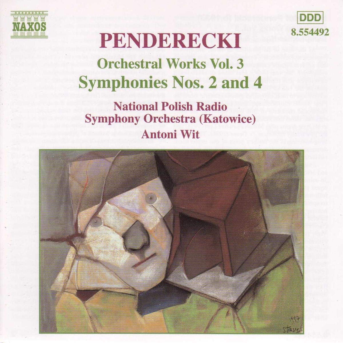 Penderecki: Orchestral Works, Vol. 3: Symphony No. 2 / Symphony No. 4 ...