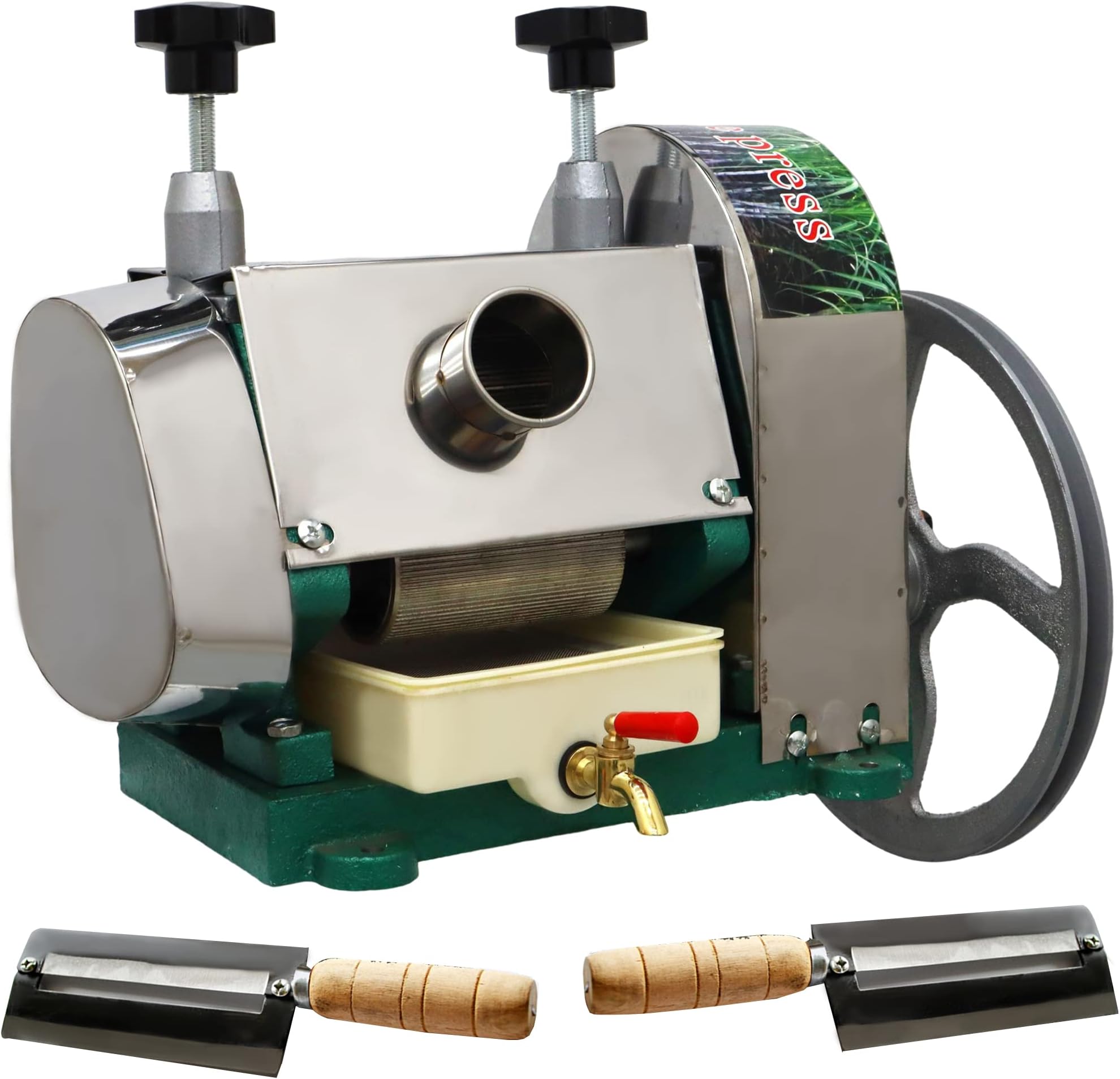 Amazon.com: Commercial Manual Sugar Cane Ginger Press Juicer with ...