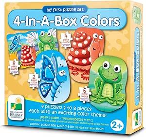 Amazon.com: The Learning Journey My First Puzzle Sets 4-In-A-Box ...