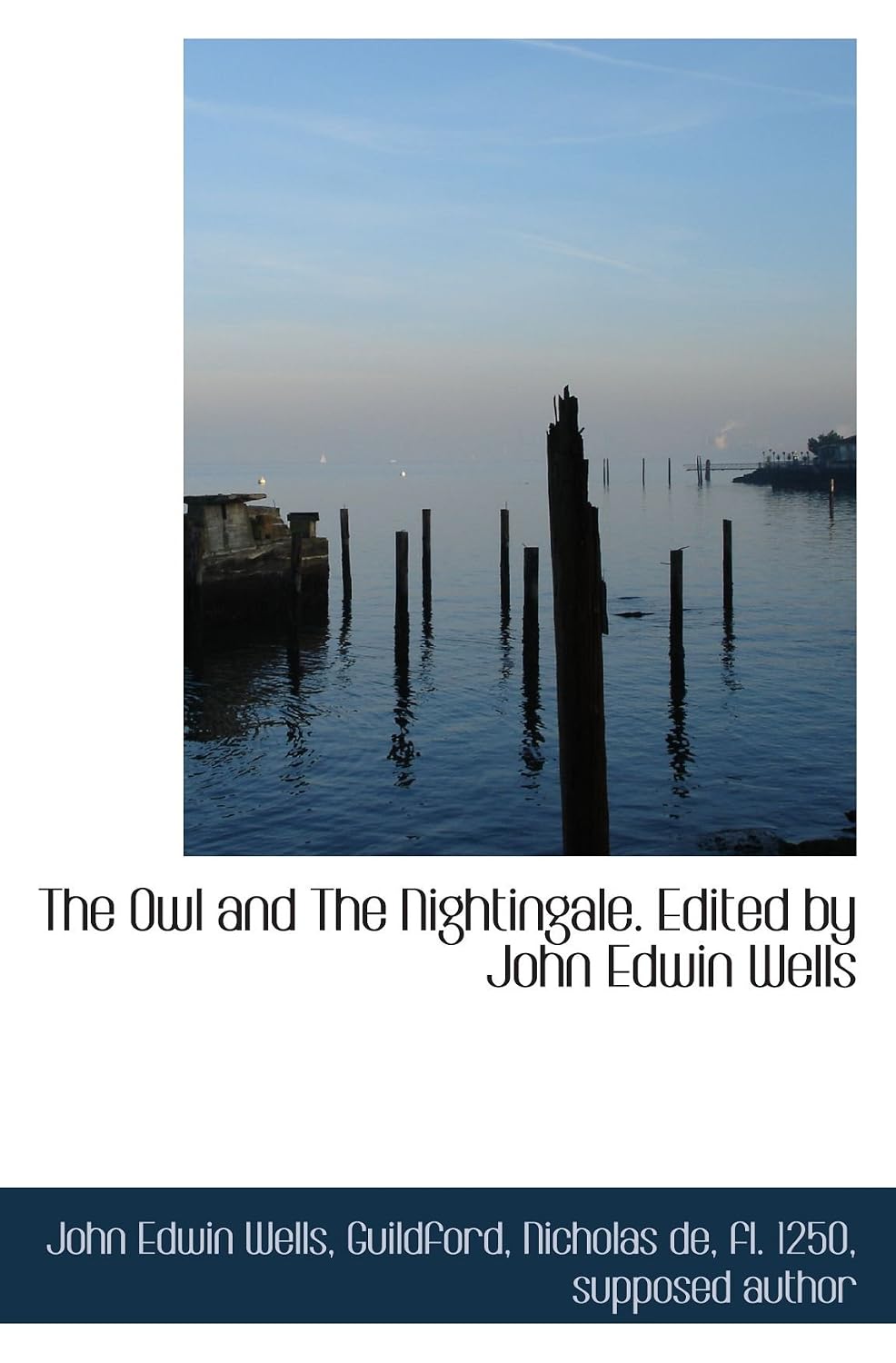 Amazon.com: The Owl and The Nightingale. Edited by John Edwin Wells ...