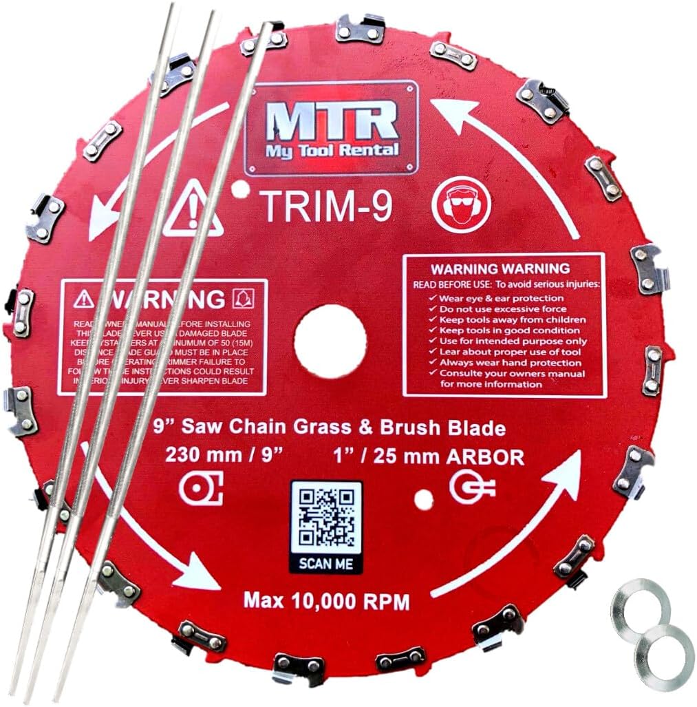 Amazon.com: MTR Saw Chain Tooth Brush Cutter Blades Circular Blade Weed ...