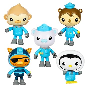 Buy Octonauts Above & Beyond, Toy Figure 5 Pack. Exclusive Arctic Theme ...