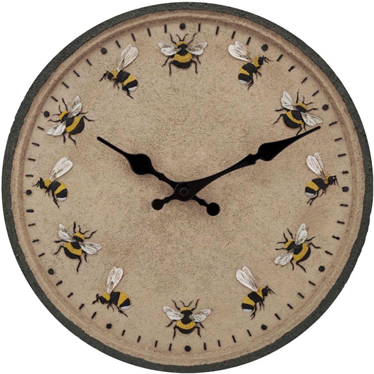 UKALOU Clock Waterproof, Indoor Outdoor Wall Clock, Retro Vintage Wall ...