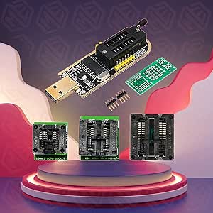 BIOS LCD USB Flash Programmer with 3 Chips/CH341A PRO: Buy Online at ...