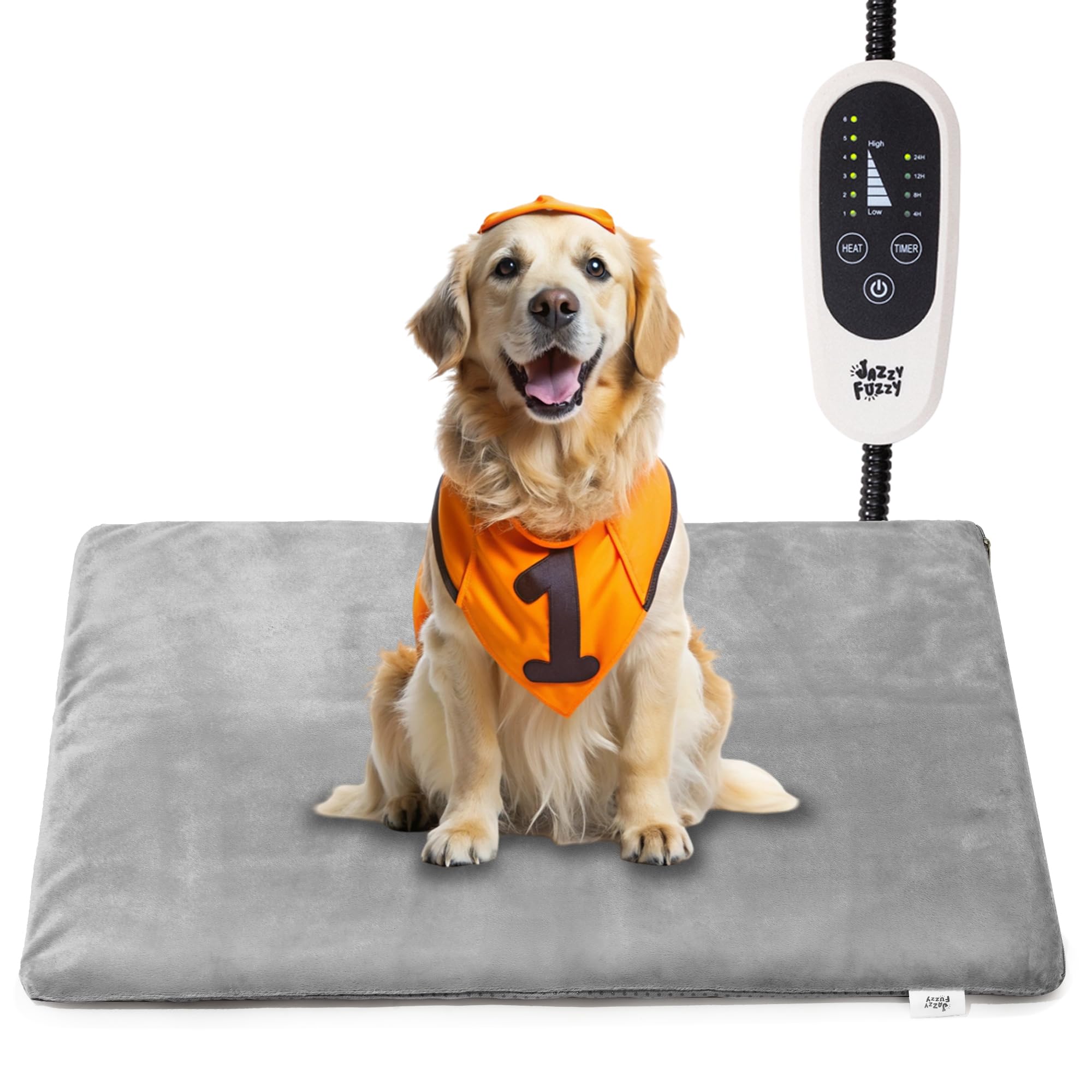 Large Pet Heating Pad, 6 Adjustable Temperature Dog Cat Heating Pad ...
