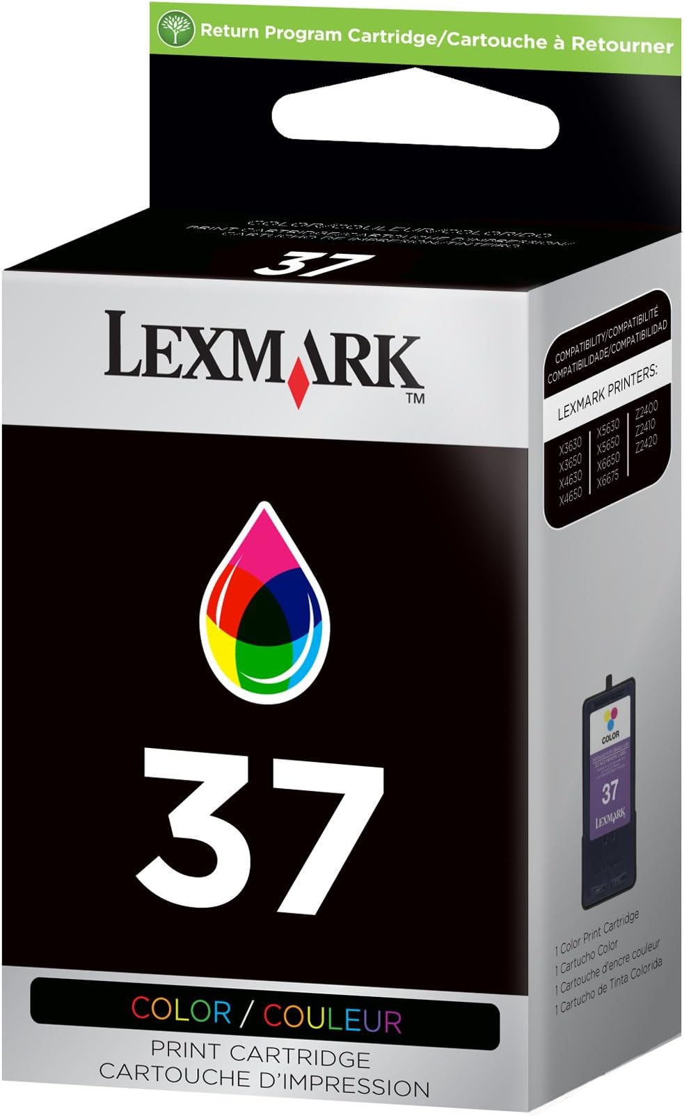 Amazon.com: Lexmark Print Cartridge - Black, Color (Cyan, Magenta ...