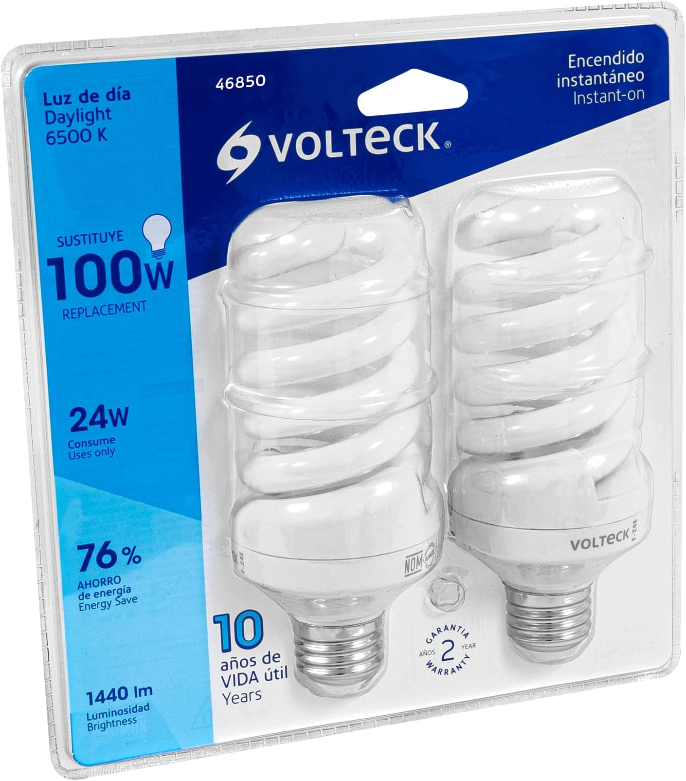 Volteck F-85EC, Lámpara espiral 85W : Amazon.com.mx: Herramientas y ...