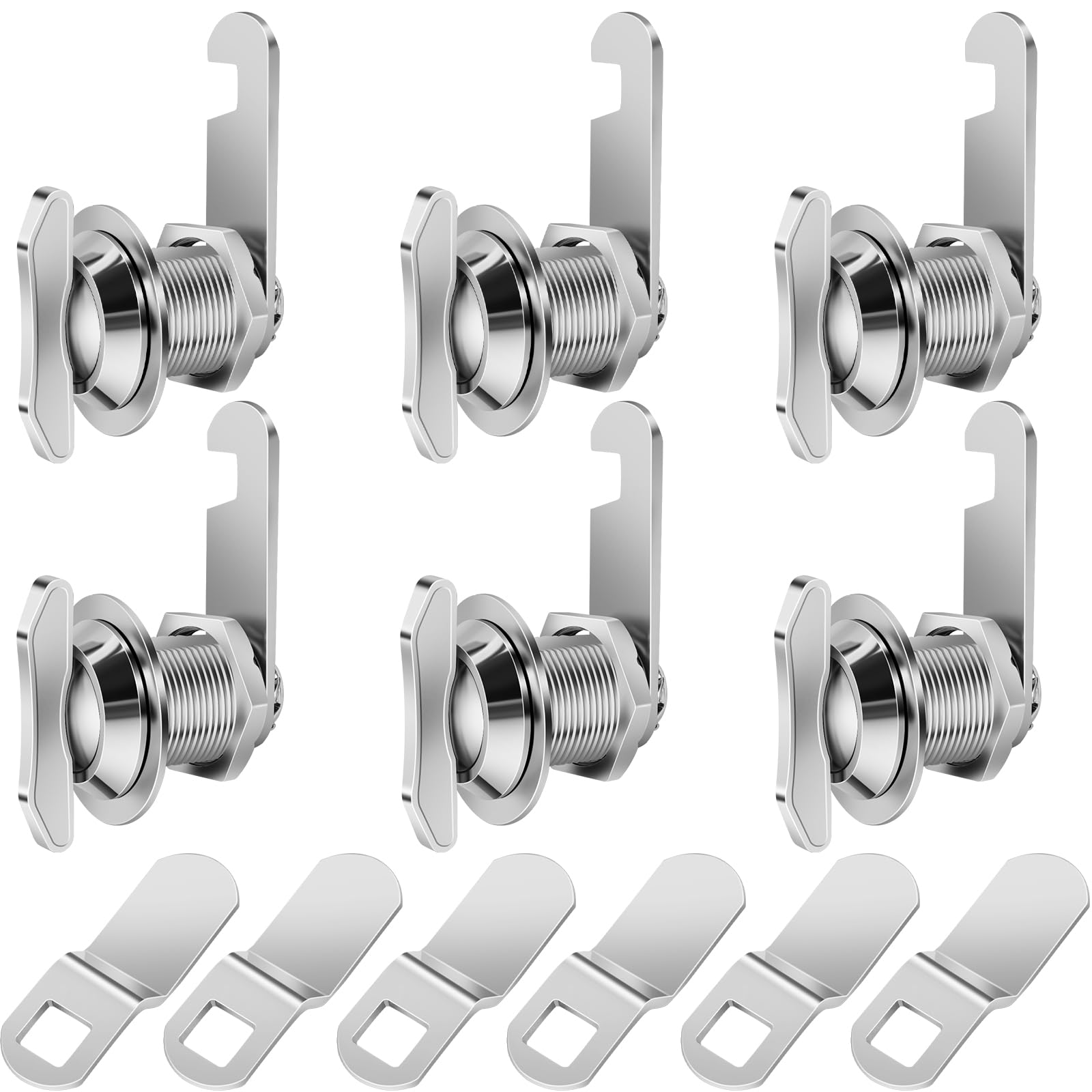 Amazon.com: Thumb Operated Offset Cam Lock, 5/8" Cylinder Fits on 3/8 ...