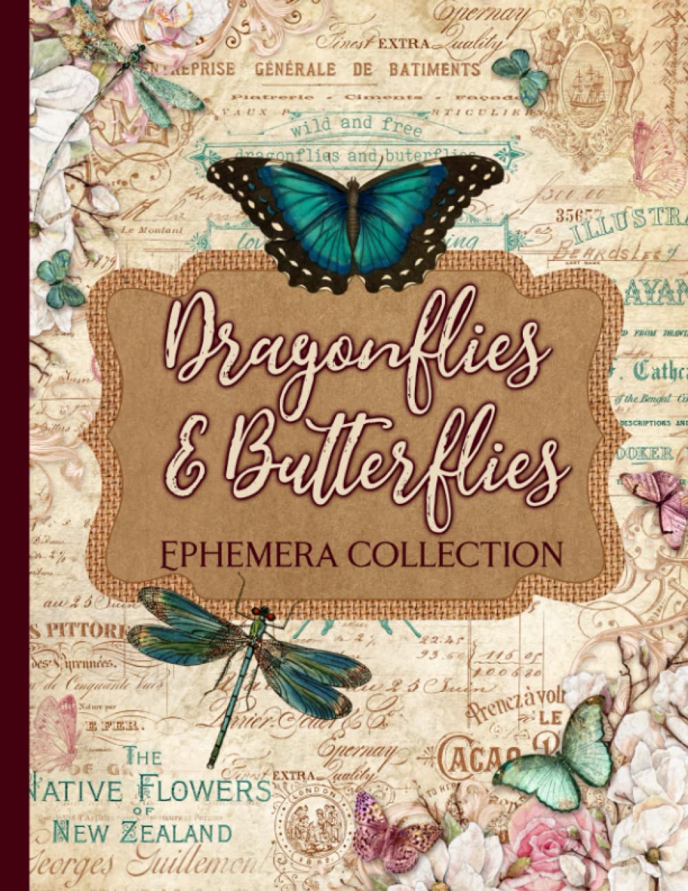 Dragonflies & Butterflies Ephemera Collection: Over 200 Designs for ...