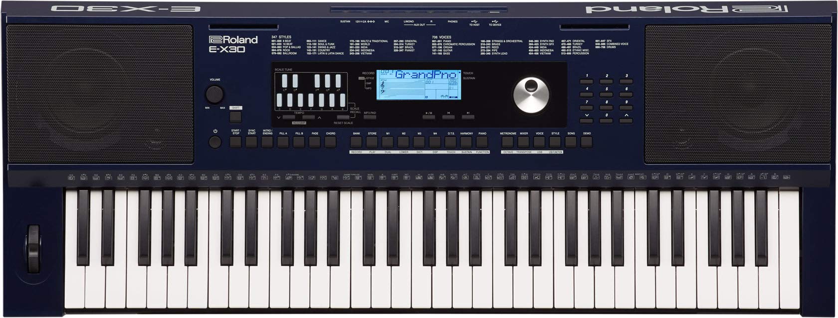 Teclado Arranjador Roland E-X30 Roland : Amazon.com.br: Instrumentos Musicais