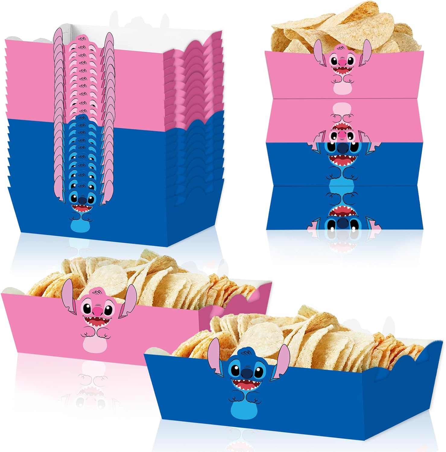 Amazon.com: VKDLSJR 40 Pack Stitch Theme Birthday Party Supplies,Stitch ...