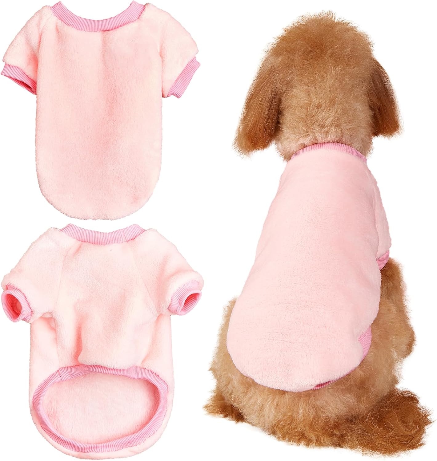 Amazon.com : Winmany Dog Sweater Puppy Christmas Flannel Coat Winter ...
