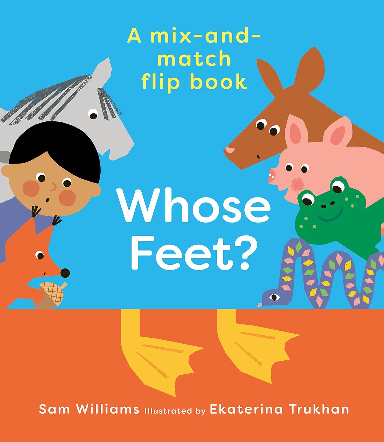 Amazon.com: Whose Feet? (Mix-and-match Flip Books): 9781914912269 ...