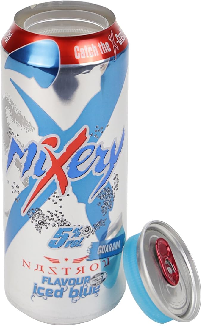 Can Safe Can Safe Hideaway Mixery Iced Blue Guarana Beer Drink Can, 16. ...