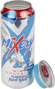 Dosensafe Mixery Iced Blue Guarana Beer Drinks Can, 16.0 x 6.5 cm ...