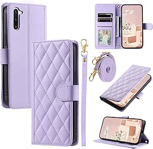 Amazon.com: Furiet Wallet Case for Samsung Galaxy Note 10 5G with Wrist Strap, Shoulder Strap ...