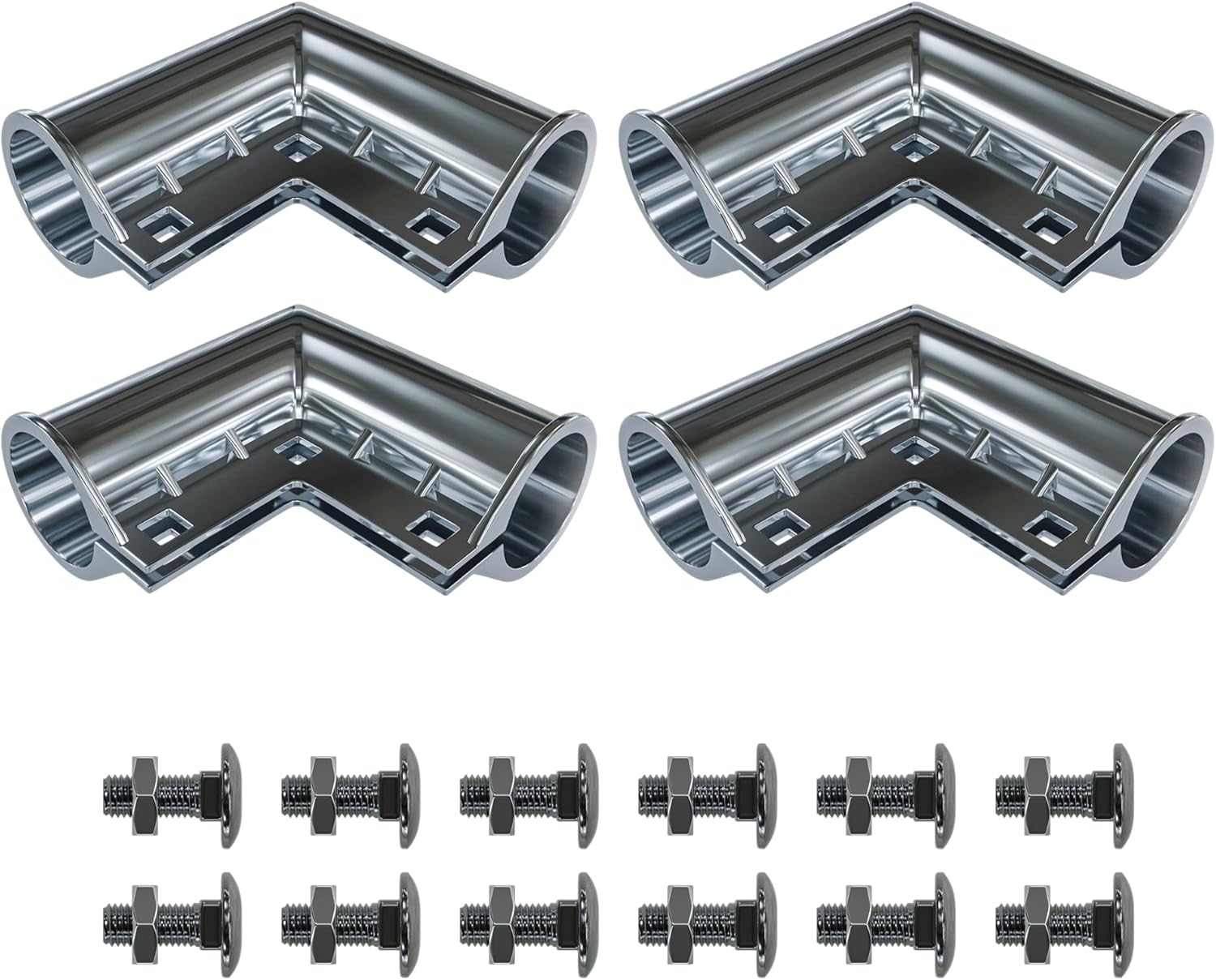 Aluminum Chain Link Fence Gate Corners, Gate Elbow Corner Suit with 90 ...