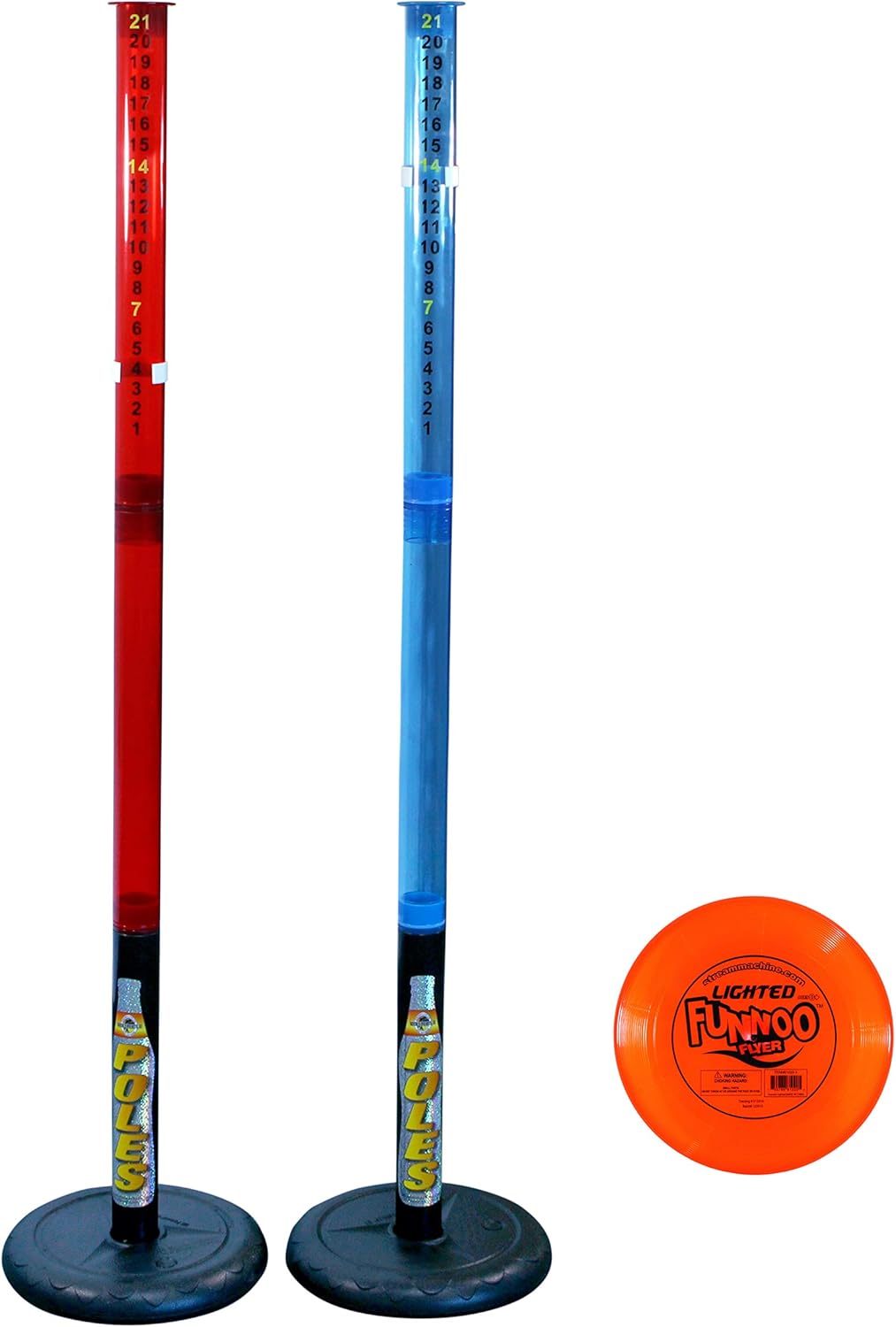 Amazon.com: water sports Deluxe Light Up Pole Game with Frisbee Disc ...