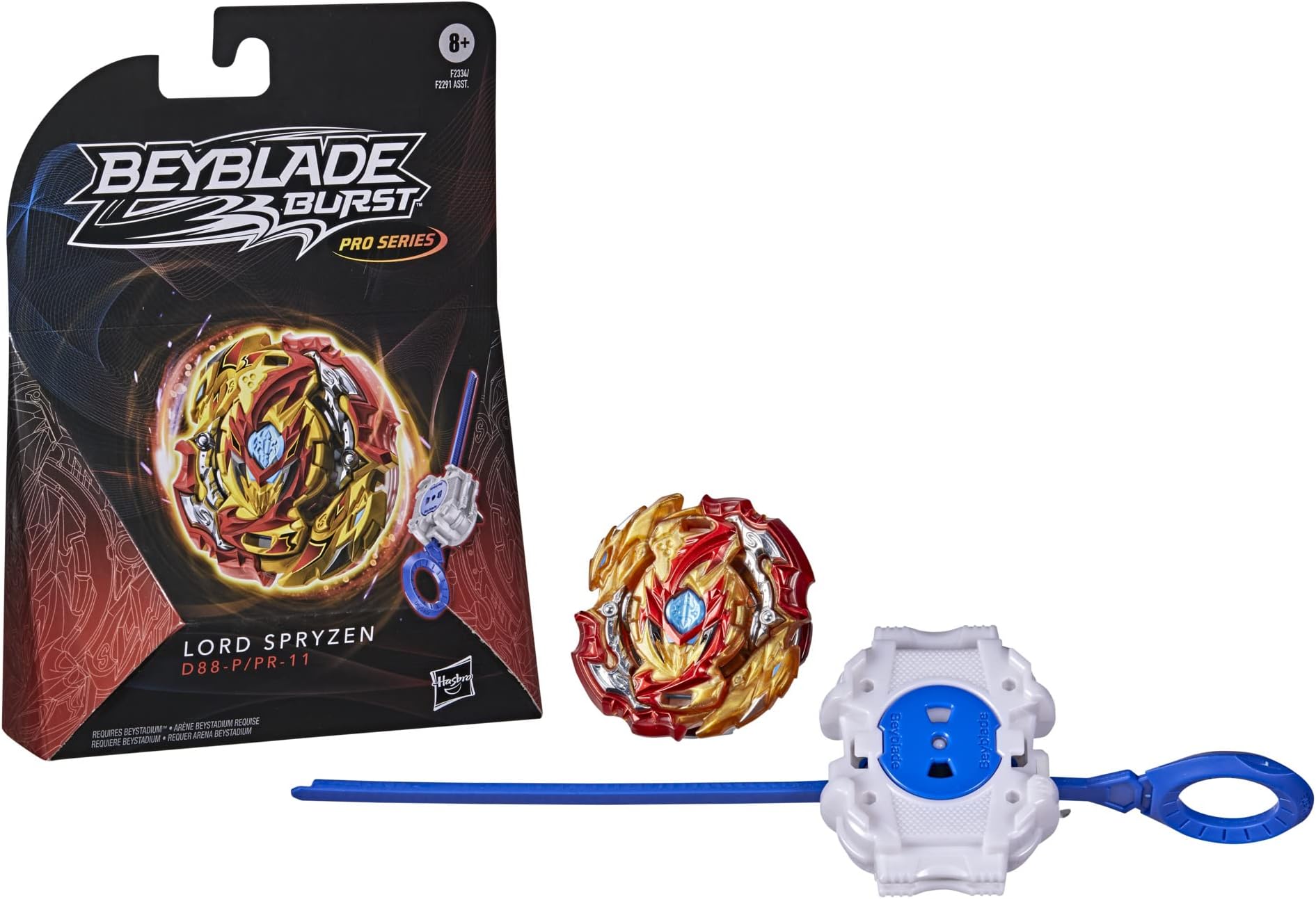 Beyblade Burst Pro Series - Lord Spryzen Spinning Top Starter Pack ...