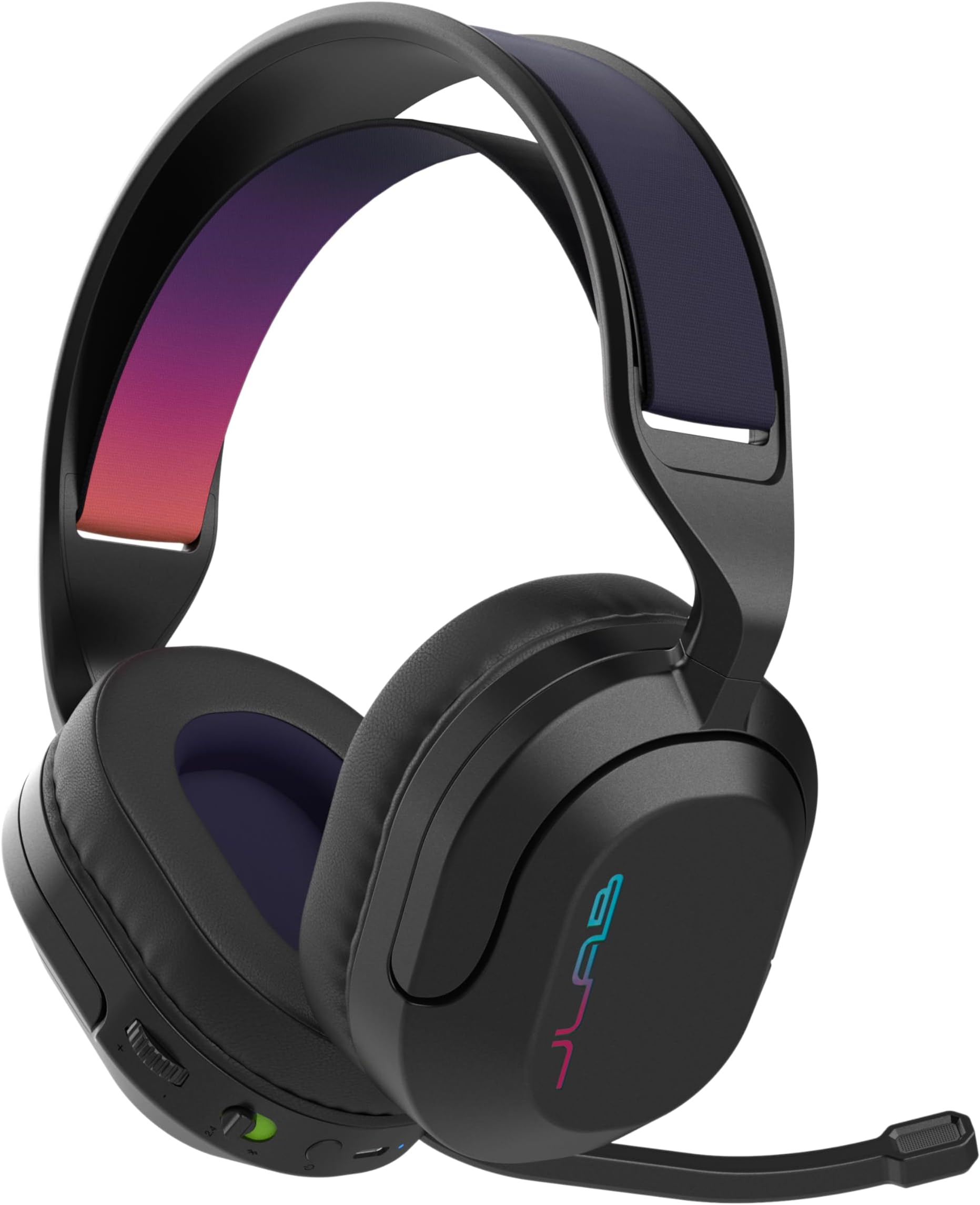 Amazon.com: JLab Nightfall Wireless Gaming Headset, All-Night Comfort ...