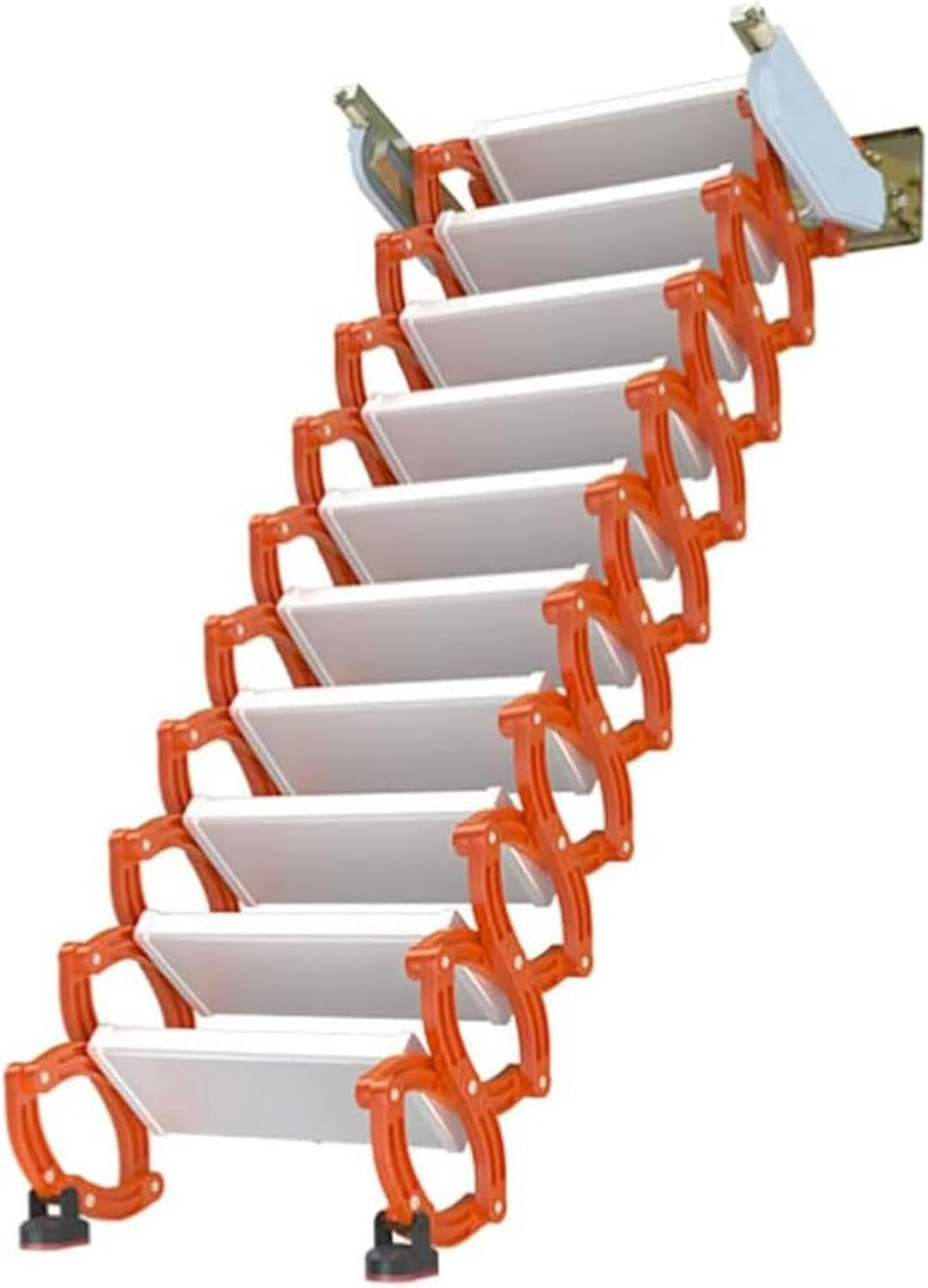 Attic Steps Retractable Folding Loft Ladder Pull Down Attic Ladder ...