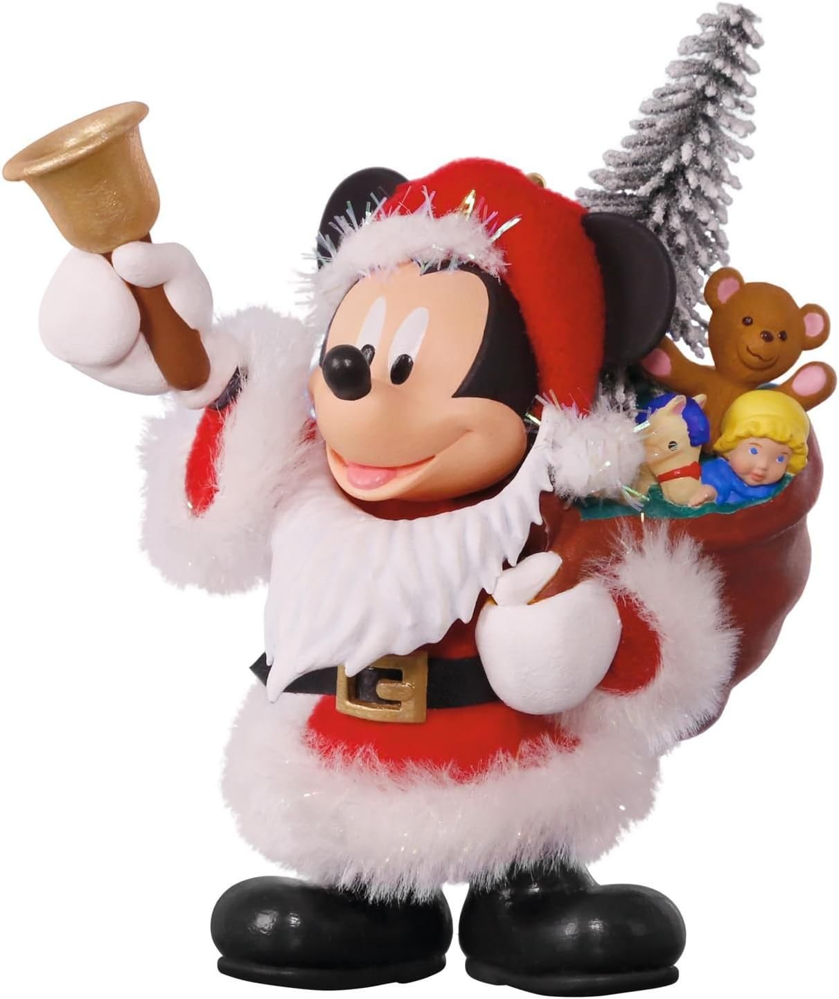 Amazon.com: Hallmark 2495QXD6145 Disney Mickey Mouse Santa Keepsake ...