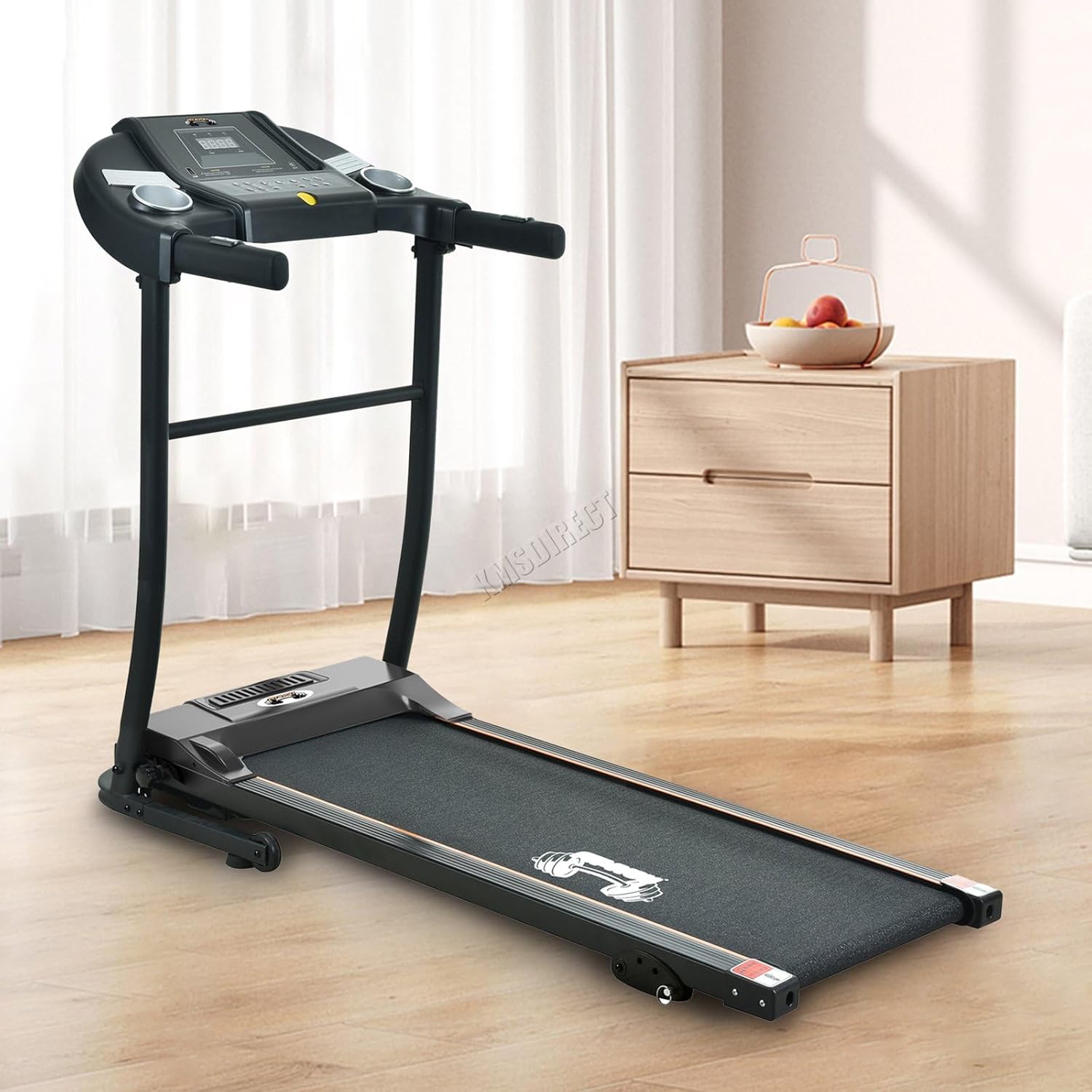 FoxHunter Heavy Duty Folding Motorized Electric Treadmill Running ...