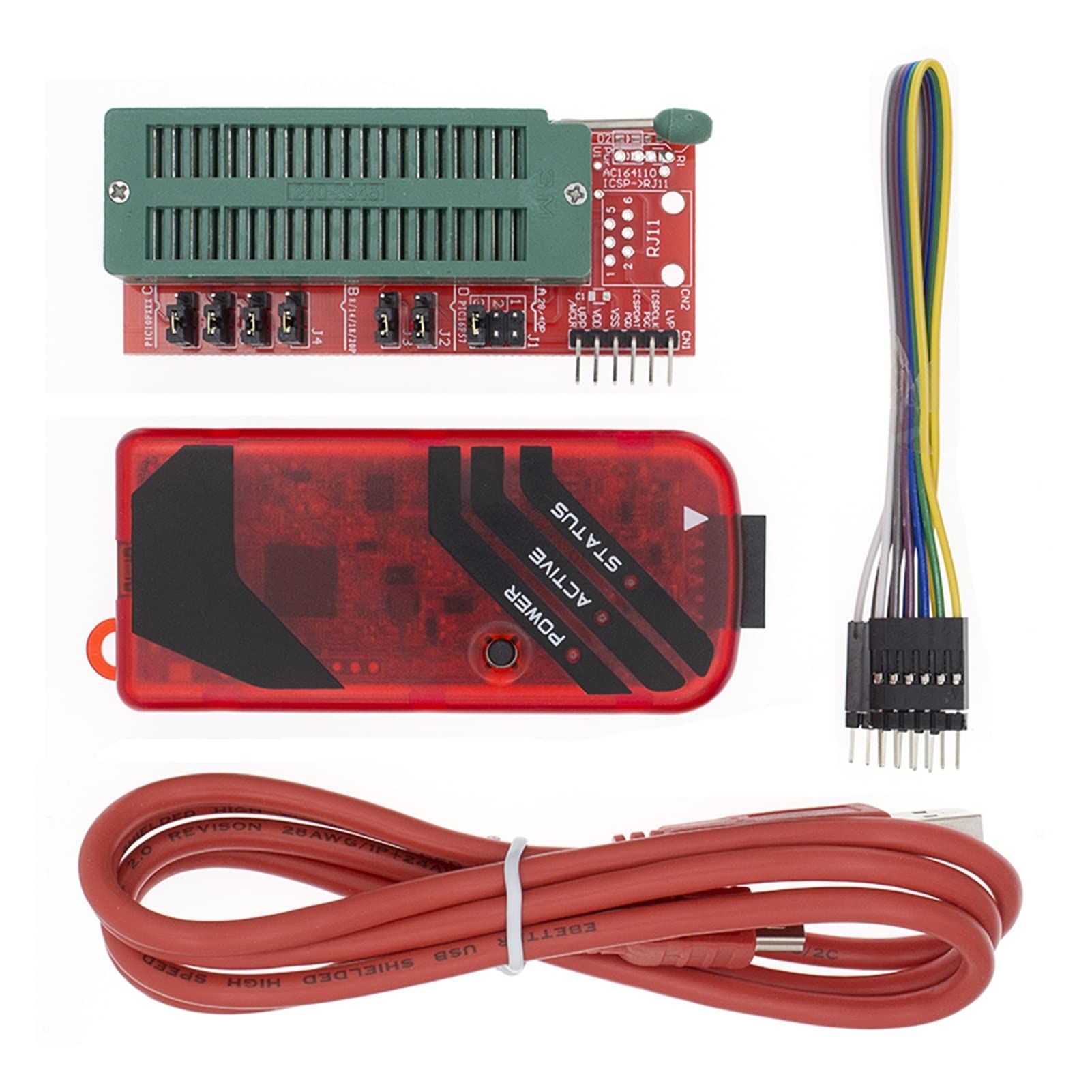 Buy CHENCHEN ZHUZHENG PICKIT3 PIC KIT3 PICKIT 3 Programmer Offline Programming PIC ...