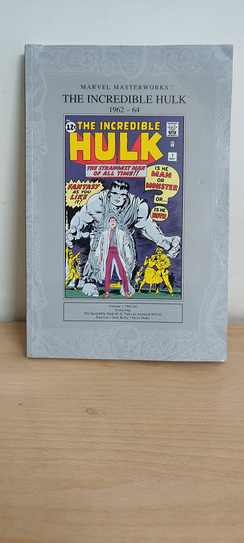 Marvel Masterworks the Incredible Hulk 1: Nos 1-6 : Lee, Stan, Kirby ...
