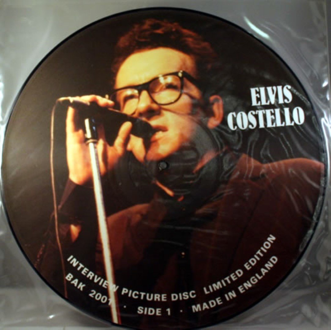 Amazon.com: Elvis Costello: Interview Picture Disc [VINYL] [UK Import ...