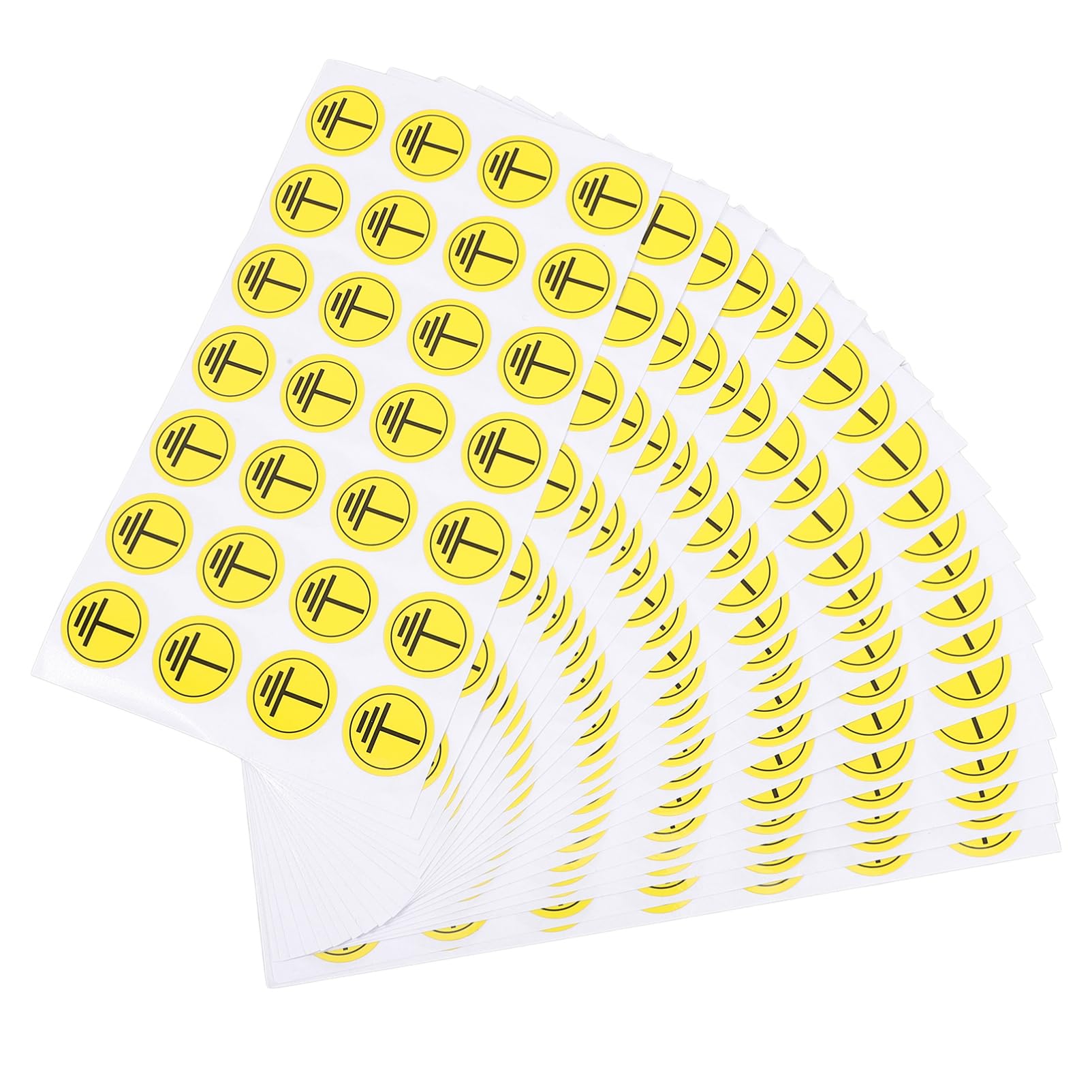 Snapklik.com : Ground Symbol Stickers 400pcs Safety Protective Earth ...
