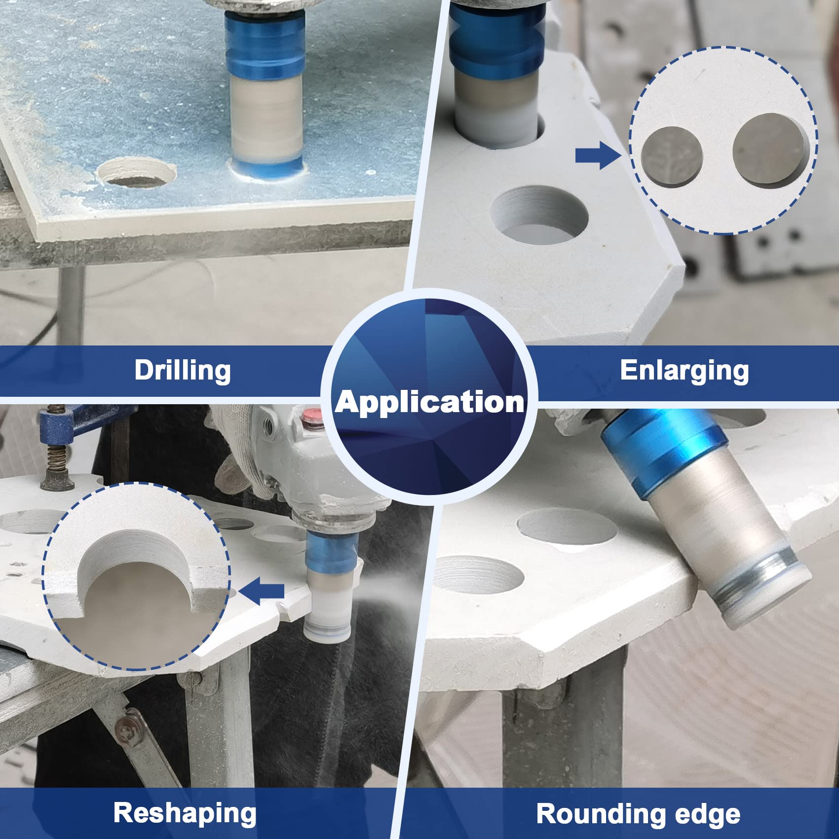 Snapklik.com : Diamond Core Drill Bit - BRSCHNITT Diamond Finger ...