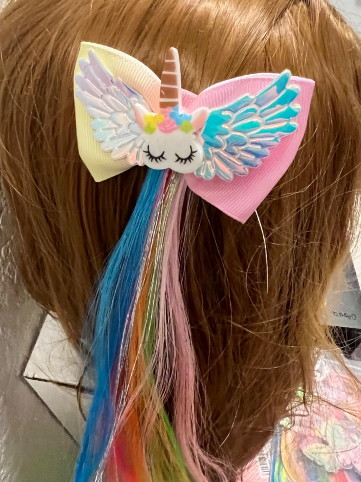 Amazon.com : 6PCS Colored Braids Hair Extensions for Kids, Girls ...