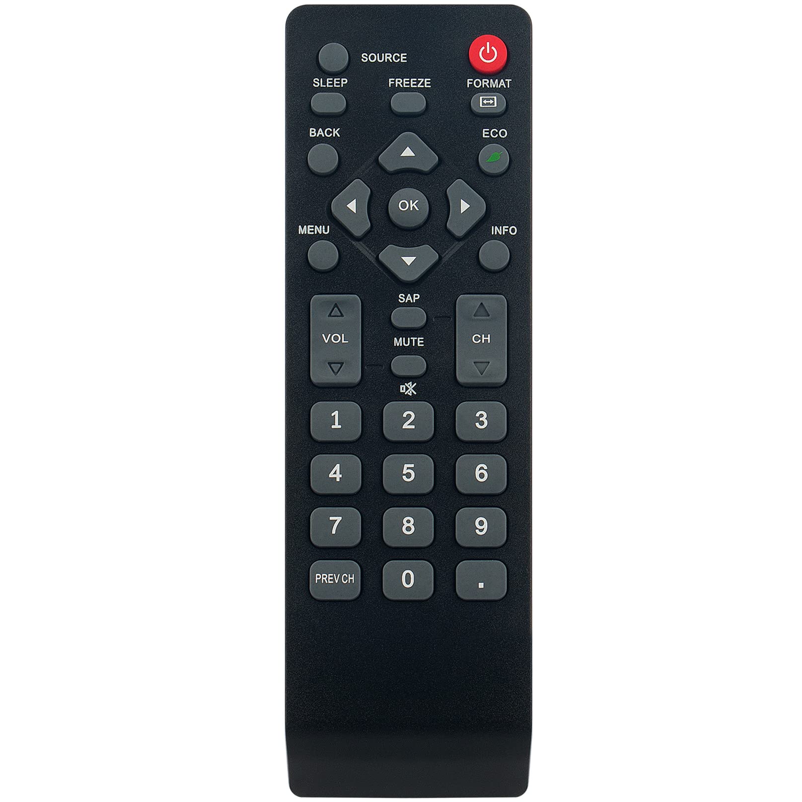 Amazon.com: Replacement Remote Commander fit for Emerson TV LC320EM2 ...