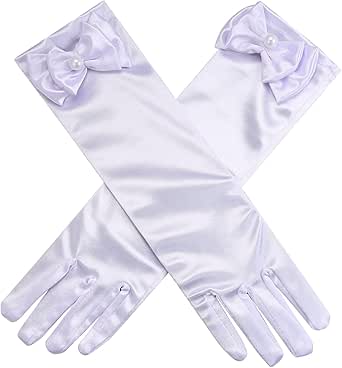 Amazon.com: Fepdiu Little Girls Princess Glove Kid Glove Toddler Dress ...