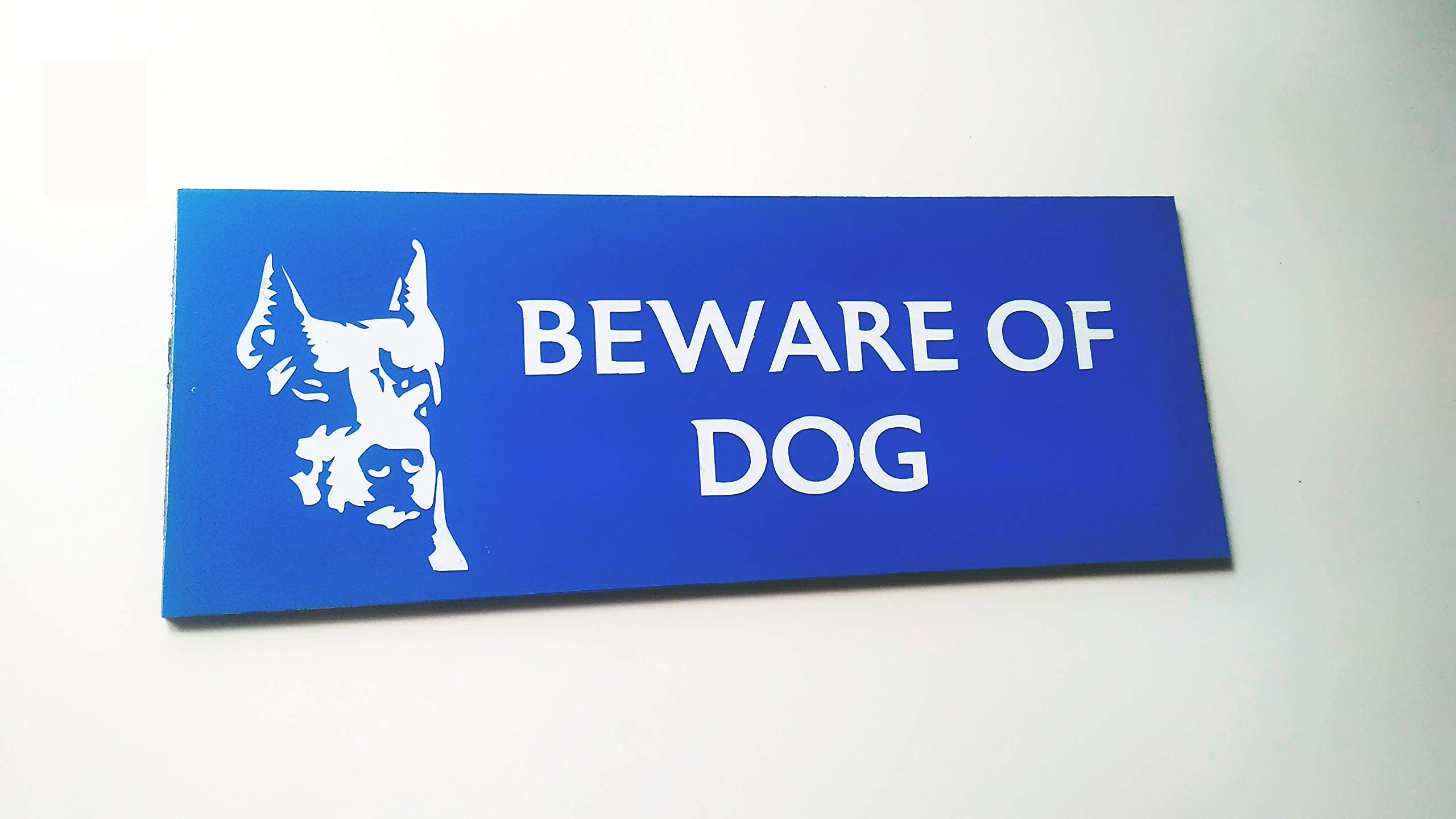 Buy SIGN EVER Beware Of Dog ACP Sign Board For Home Office House ...