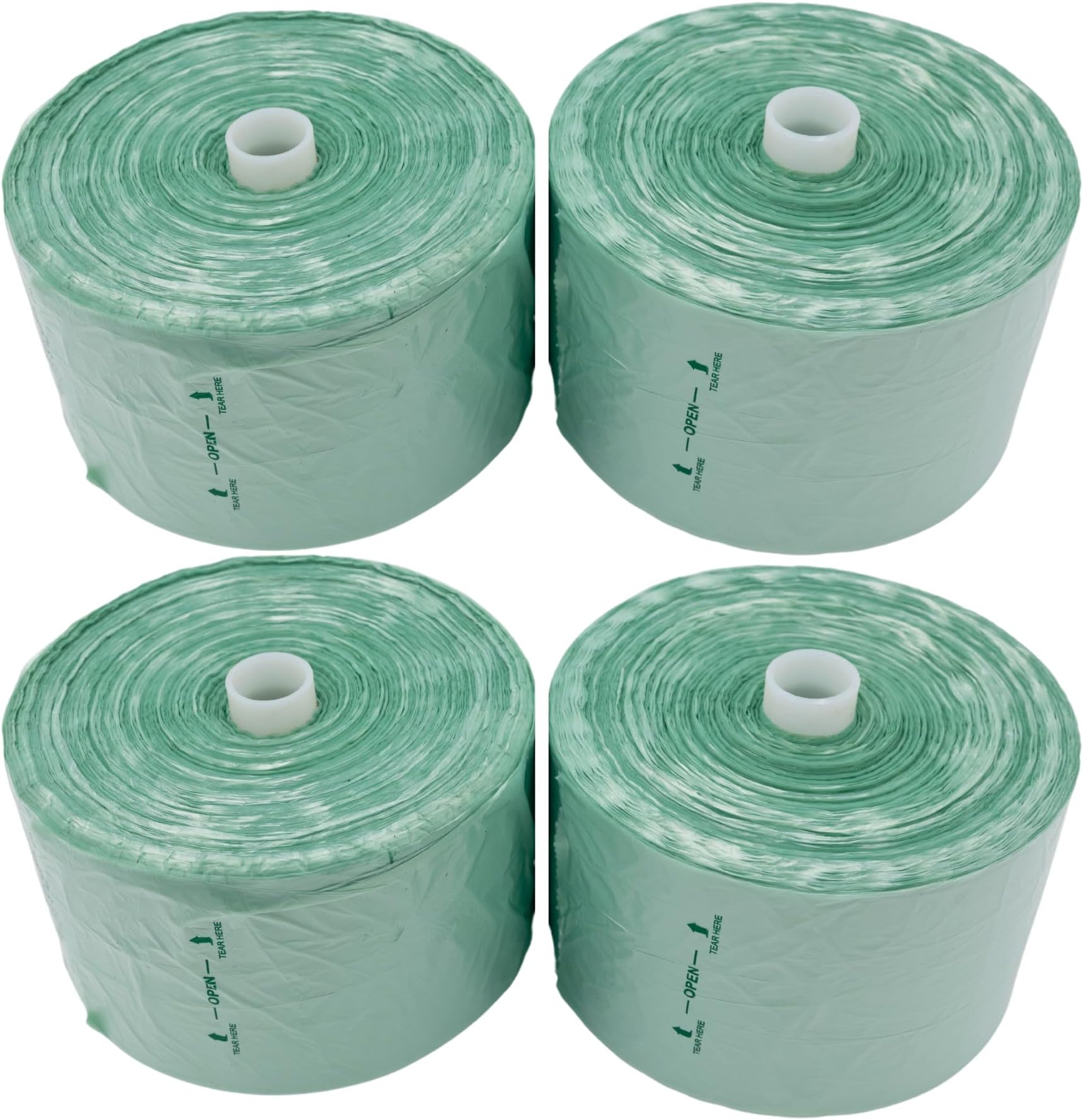 Amazon.com: Narrow Profile Produce Roll Bags - 16"X28" - 1900 Bags / 4 ...