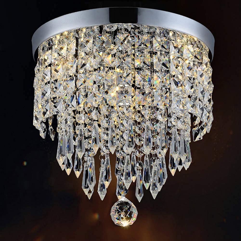 Buy Gupta Enterprises Glass 22W Chandelier Jhoomer Ceiling Hanging ...