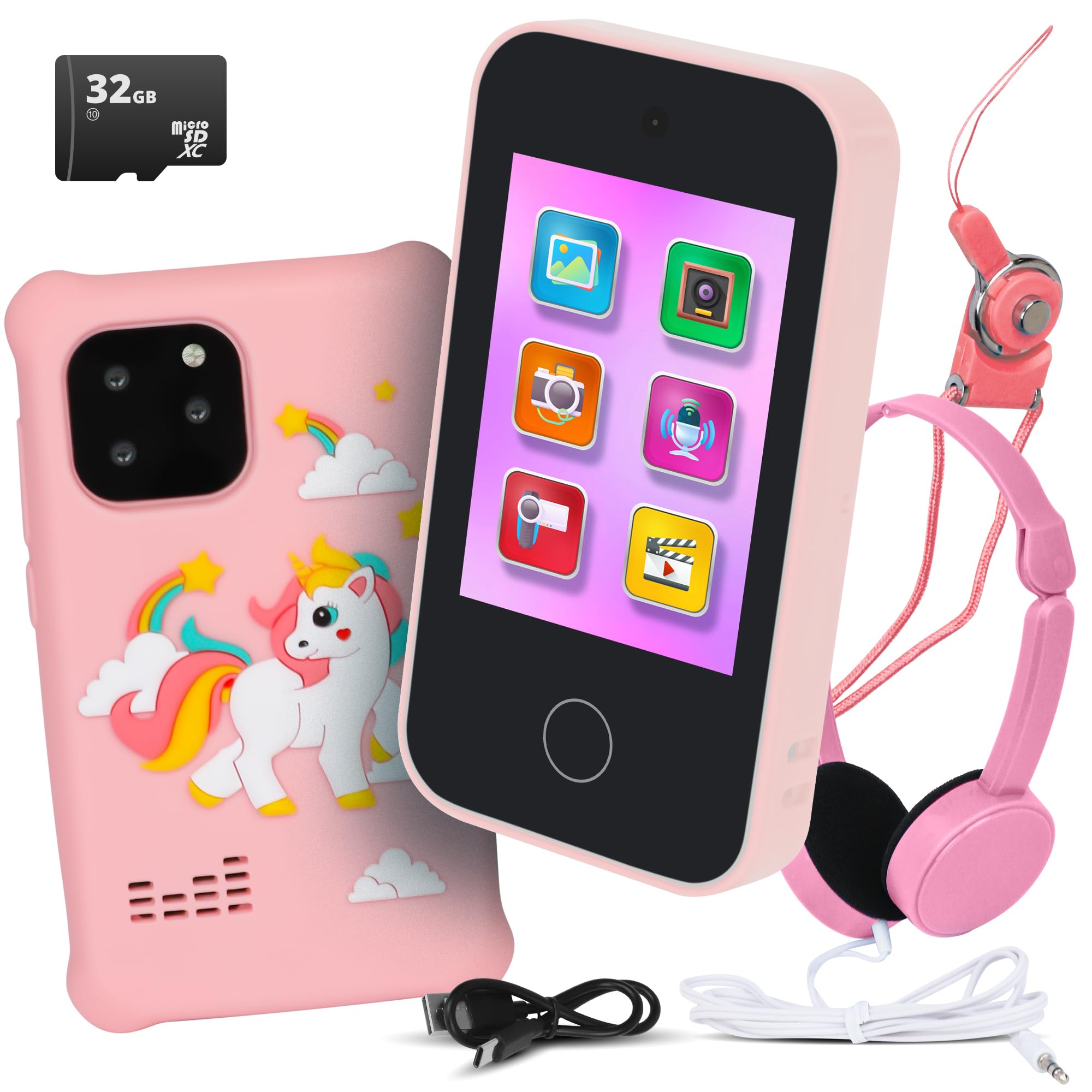 Play Phone For Kids Age 5-7 Touchscreen Kids Phone Toy With... Kid ...