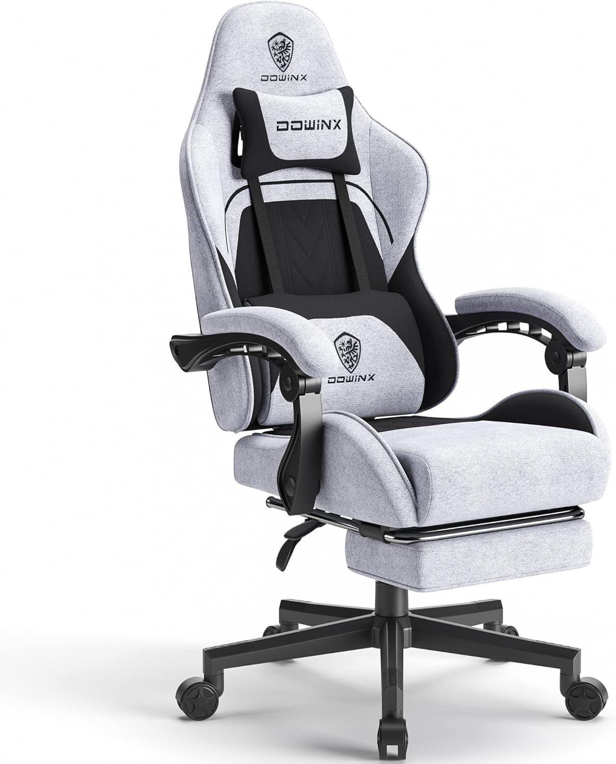 Amazon.com: Dowinx Gaming Chair with Pocket Spring Cushion, Computer ...