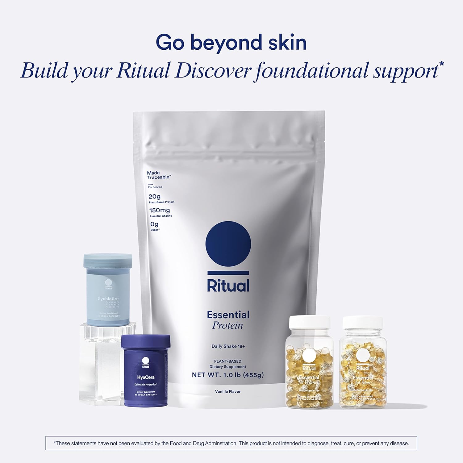 Ritual HyaCera – Suplemento de hidratación para la piel con ácido ...