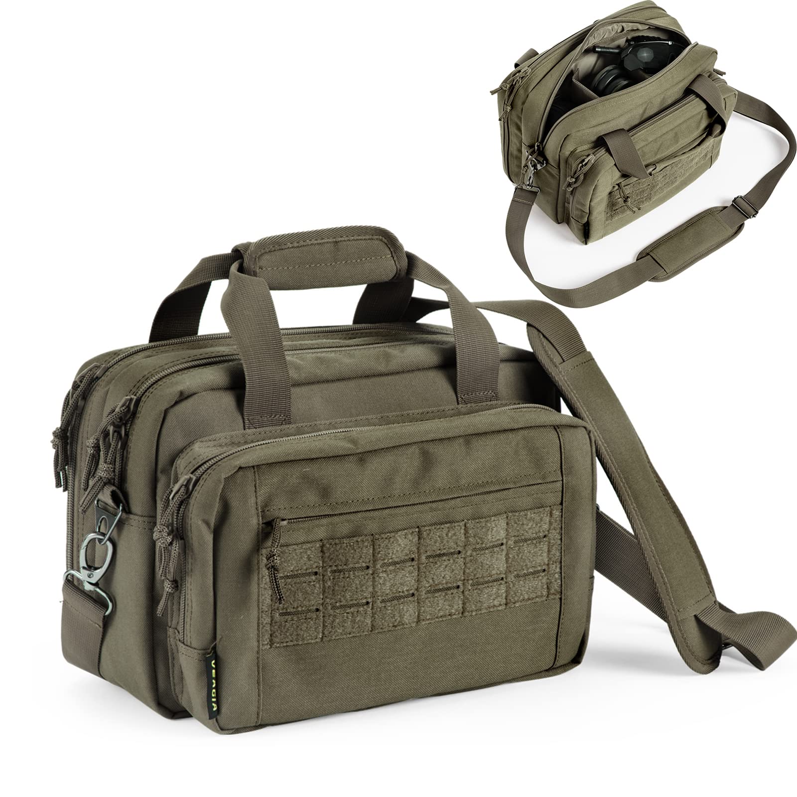 Snapklik.com : VEAGIA Range Bag,Pistol Case,Gun Range Bags For Handguns ...